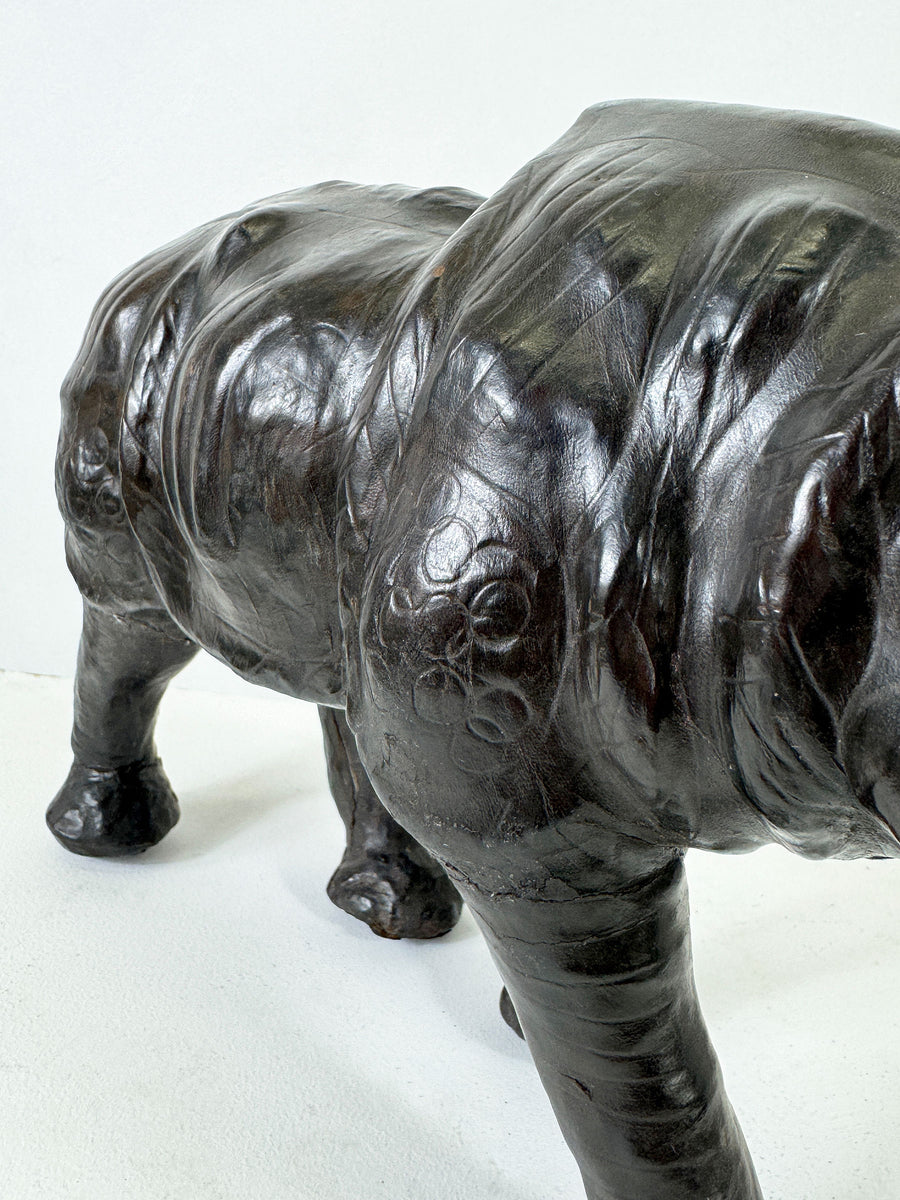 Vintage Liberty Leather Rhino