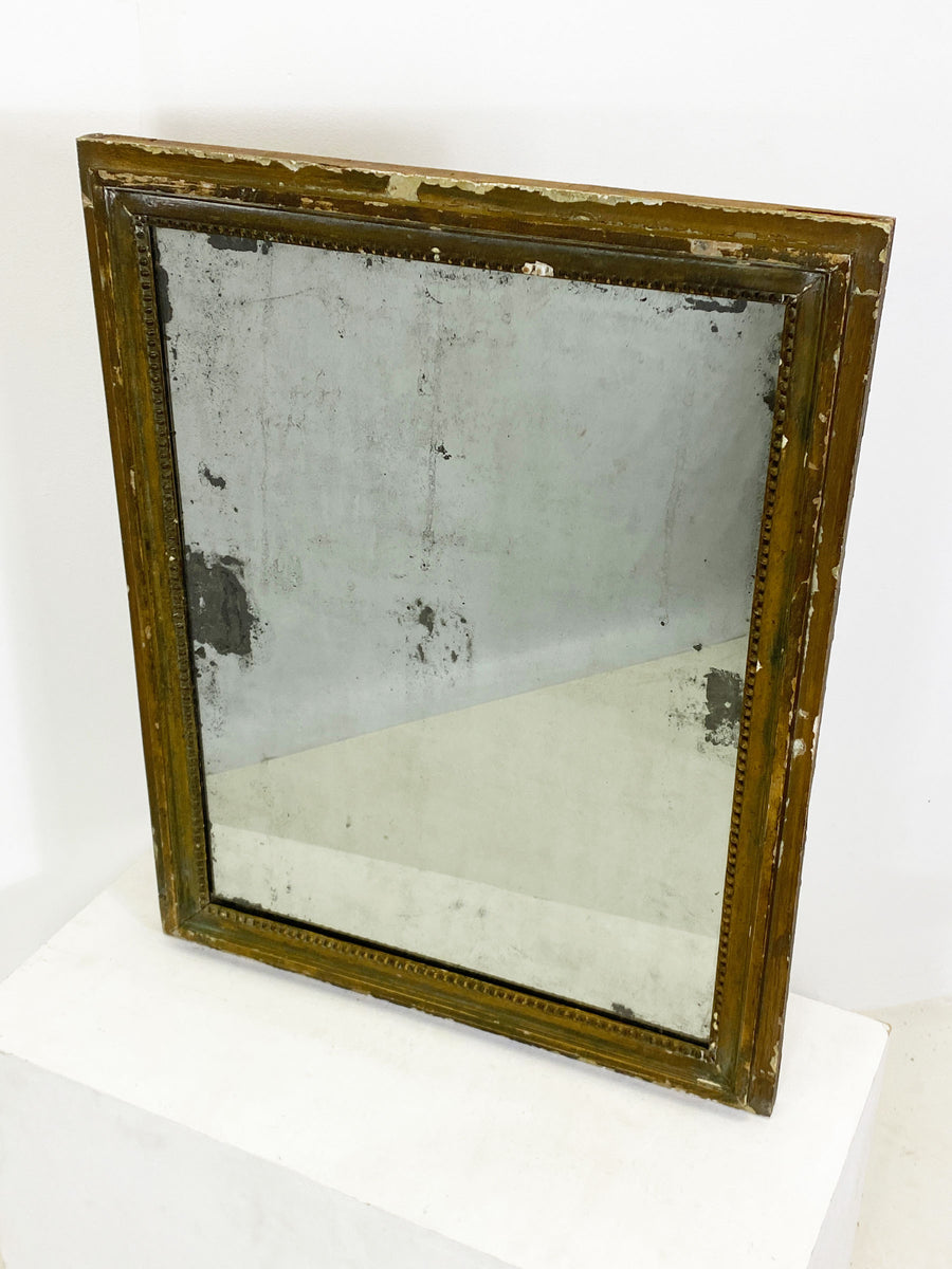 English 19th Century Foxed Mirror